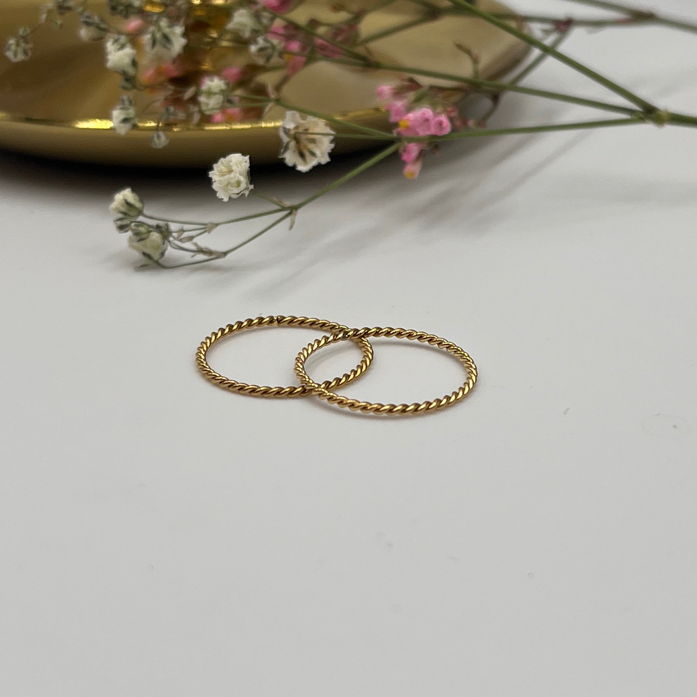 Mini Twisted Tate Ring – JOSI Jewelry